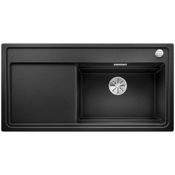 Blanco Zenar Kitchen sink with drainer with concealed overflow 1000 ...