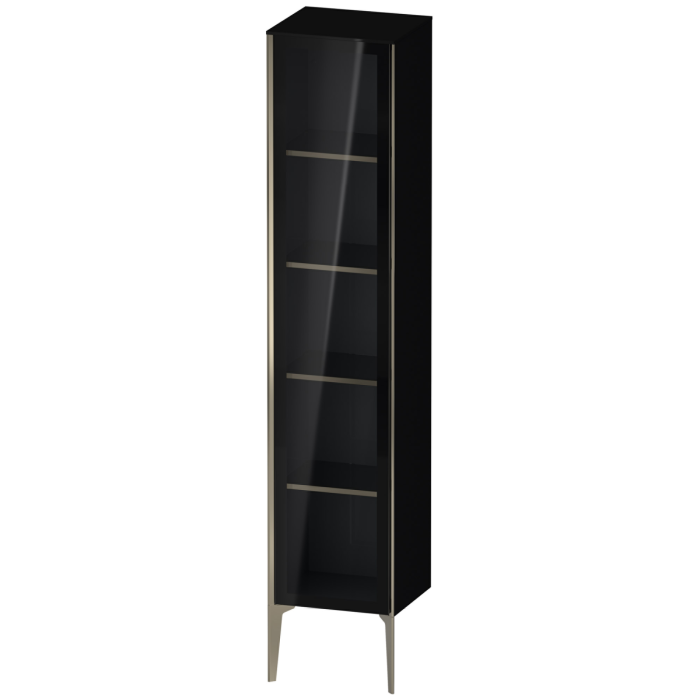 DURAVIT XViu - Tall Cabinet 400 with 1 mirror door & hinges right ...