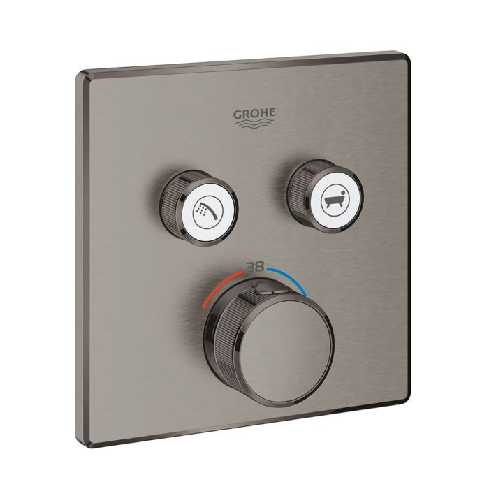 GROHE Grohtherm SmartControl Concealed Thermostat for 2 outlets ...