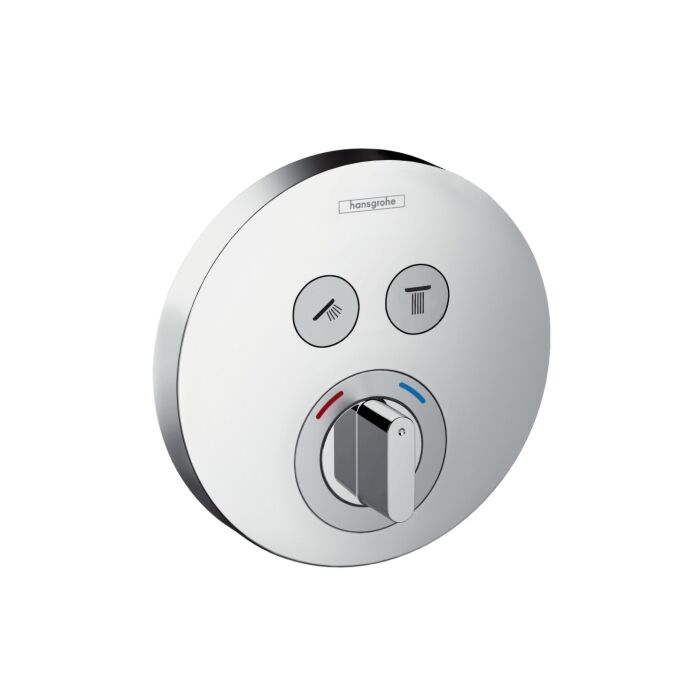 hansgrohe ShowerSelect Concealed mixer for 2 outlets | xTWOstore